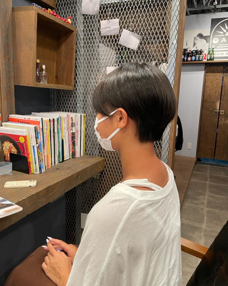 ツーブロ女子 中学生カット 女子中学生カット ｜ 藤沢の美容室・DAWN HAIR DESIGNでスタイルのご提案